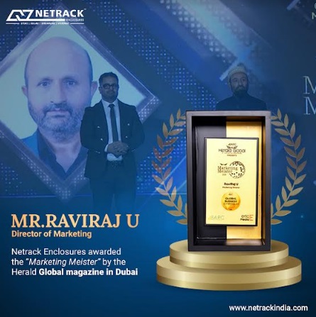 Ravi Raj Awarded the Marketing Meister by the Herald Global Magazine in ...